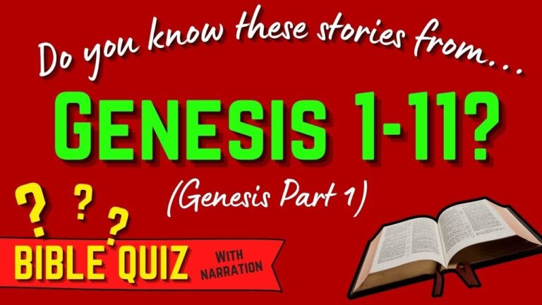 Bible Quiz On The Book Of Genesis - Bible Paradise