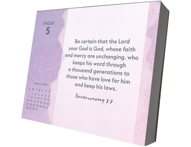 Bible Verses For Each Month Of The Year 2024 - Bible Paradise