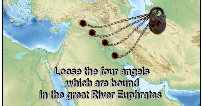 Fallen Angels Under Euphrates River Bible Verse - Bible Paradise