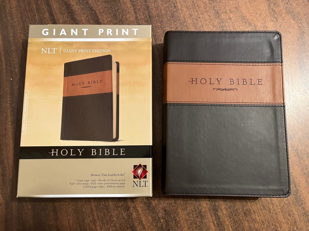Giant Print New Living Translation Bible - Bible Paradise