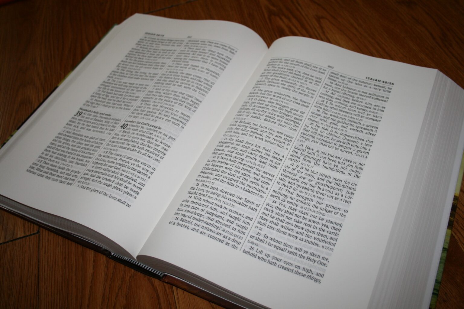 Large Print Wide Margin Kjv Bible - Bible Paradise