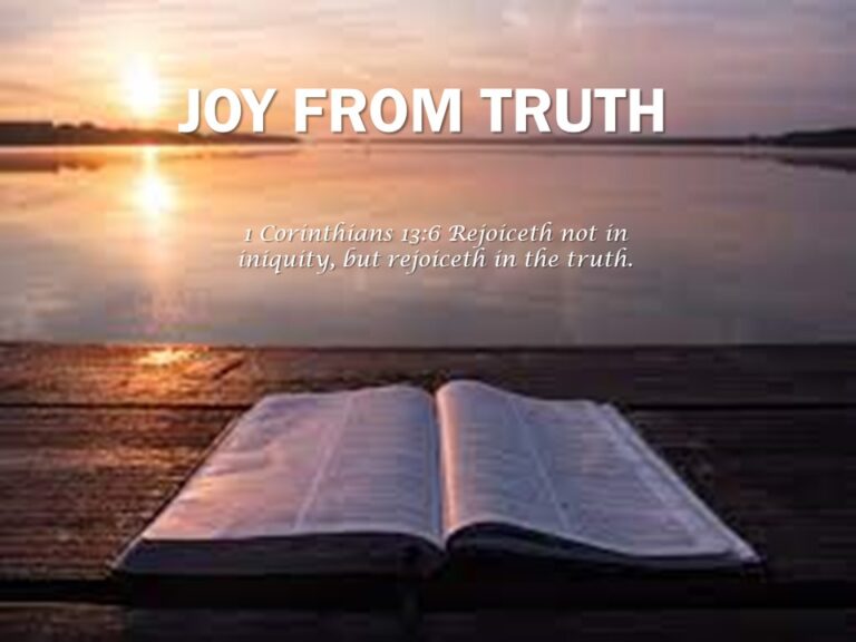 Opposite Of Joy In The Bible - Bible Paradise