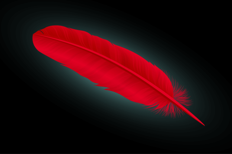 Red Feather Meaning In The Bible - Bible Paradise