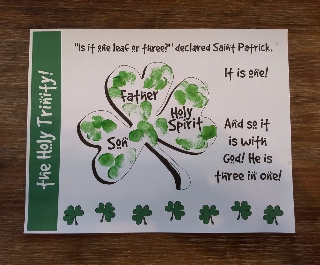 St Patrick's Day Bible Lesson - Bible Paradise