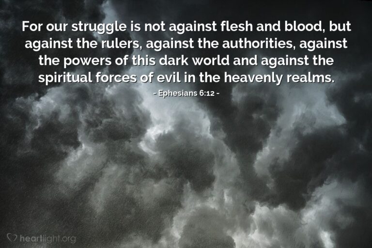 The World The Flesh And The Devil Bible Verse - Bible Paradise