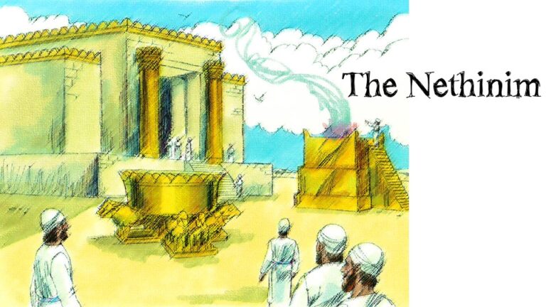 What Are Nethinims In The Bible - Bible Paradise
